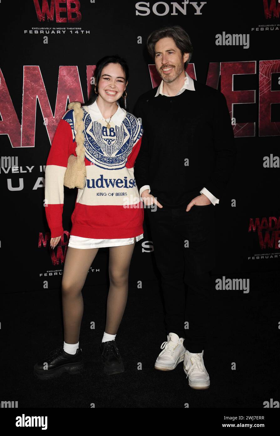 Los Angeles, California, USA. 12th Feb, 2024. (L-R) Josephine Reitman ...