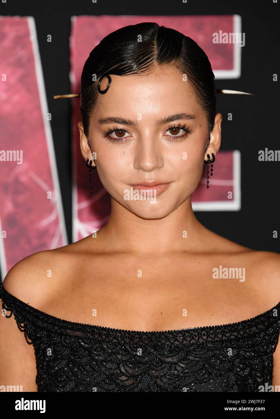 LOS ANGELES, CALIFORNIA - FEBRUARY 12: Isabel Merced attends the World ...