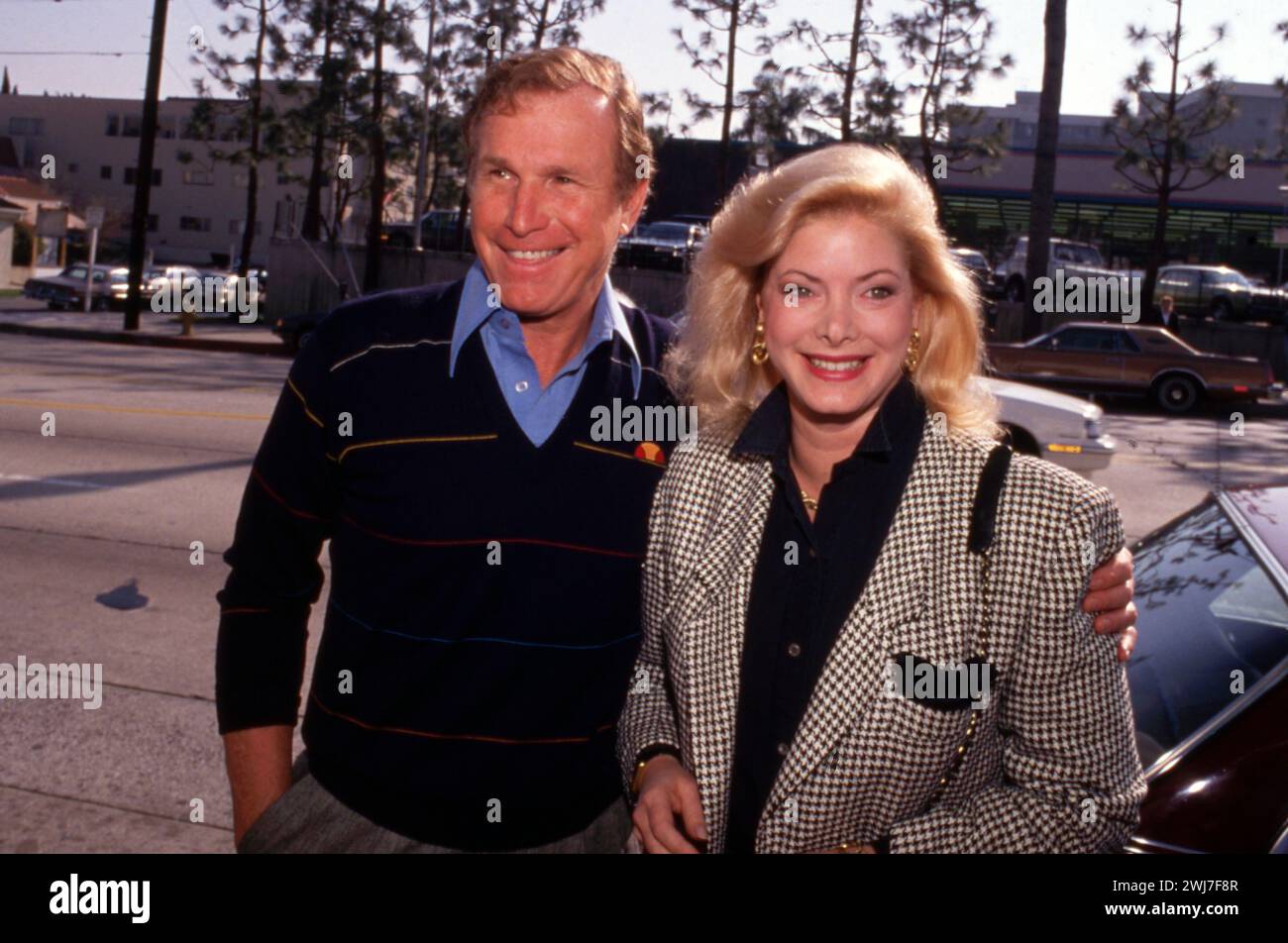 Wayne Rogers and wife Amy Rogers Circa 1980's Credit: Ralph Dominguez ...