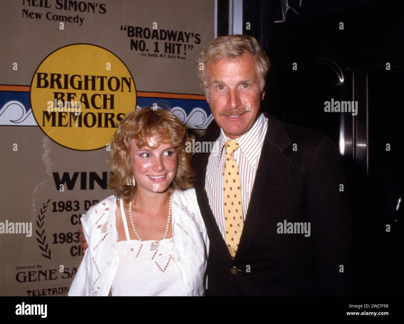 Wayne Rogers and daughter Laura Circa 1980's Credit: Ralph Dominguez ...