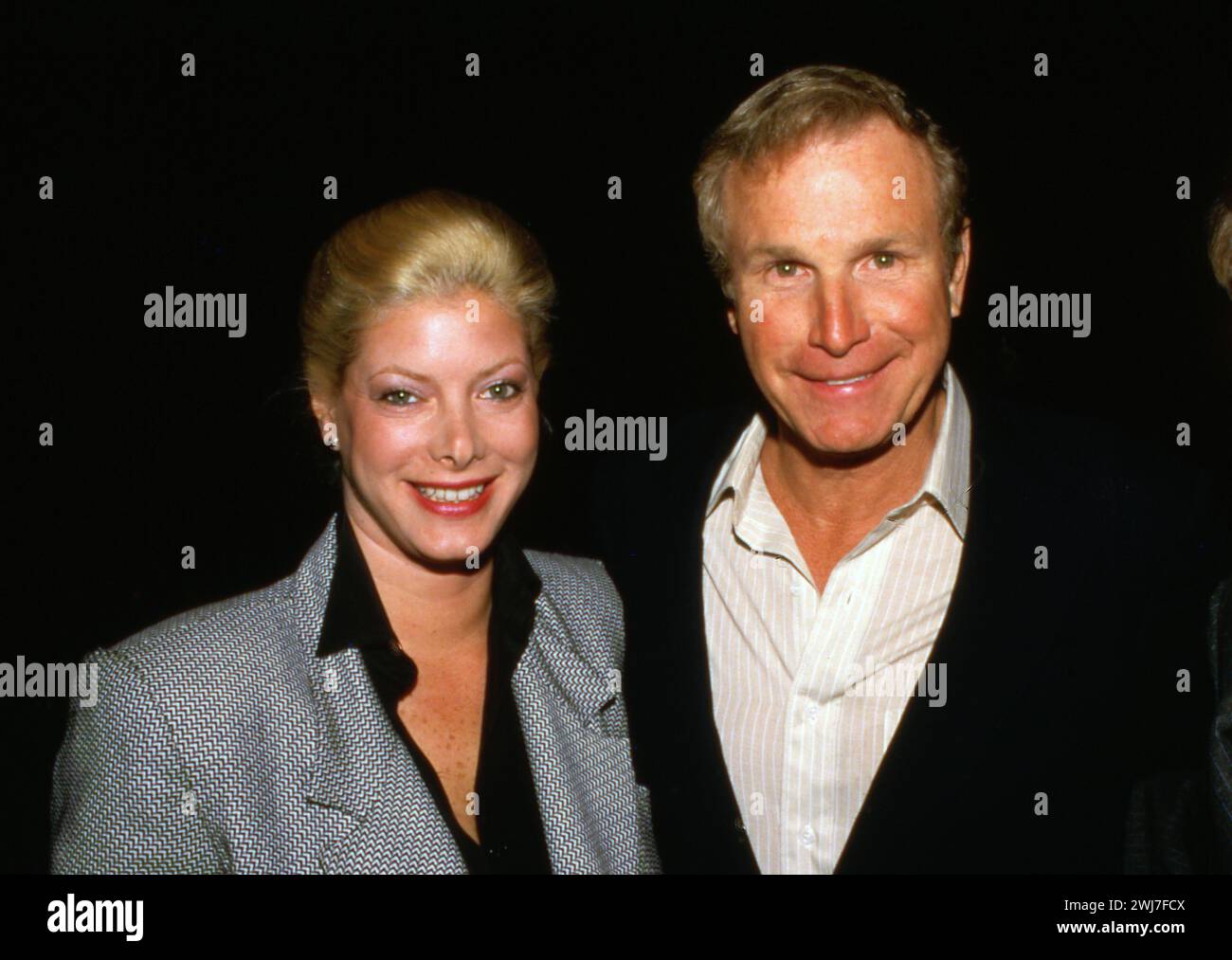 Wayne Rogers and wife Amy Rogers Circa 1980's Credit: Ralph Dominguez ...