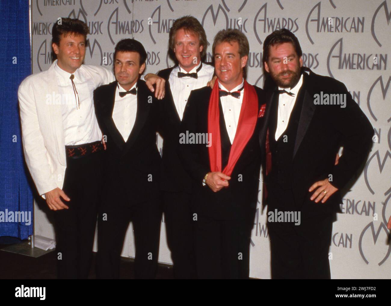 Chicago at the 1986 American Music Awards. January 27, 1986 Credit ...