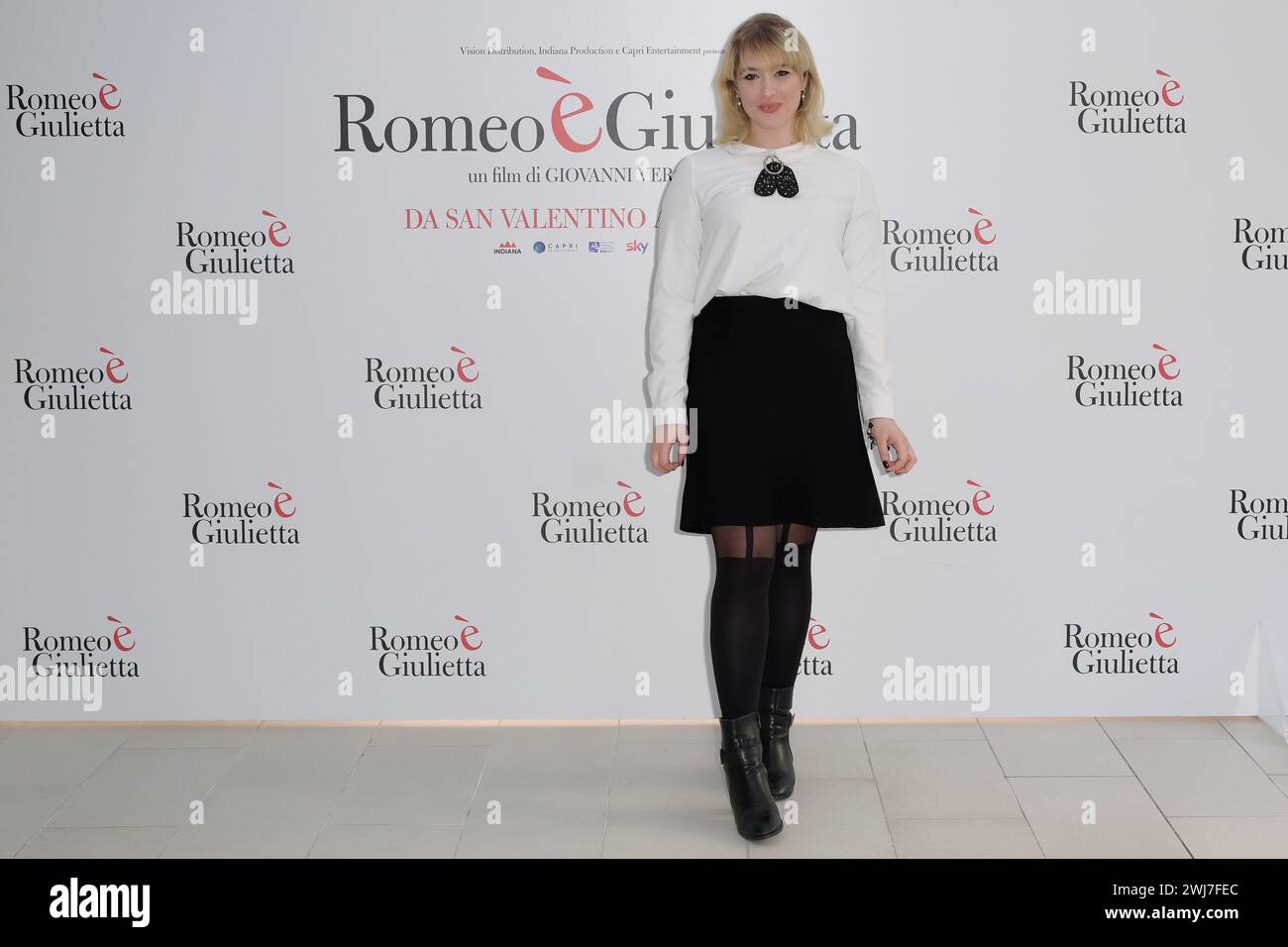 Rome, Italy. 13th Feb, 2024. Alessandra Tumolillo attends the photocall ...