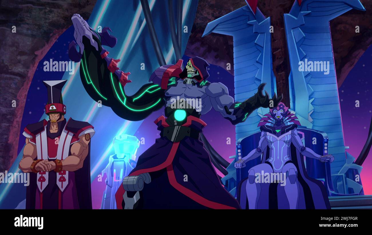 MASTERS OF THE UNIVERSE: REVOLUTION, from left: Tri-Klops (voice: Henry ...