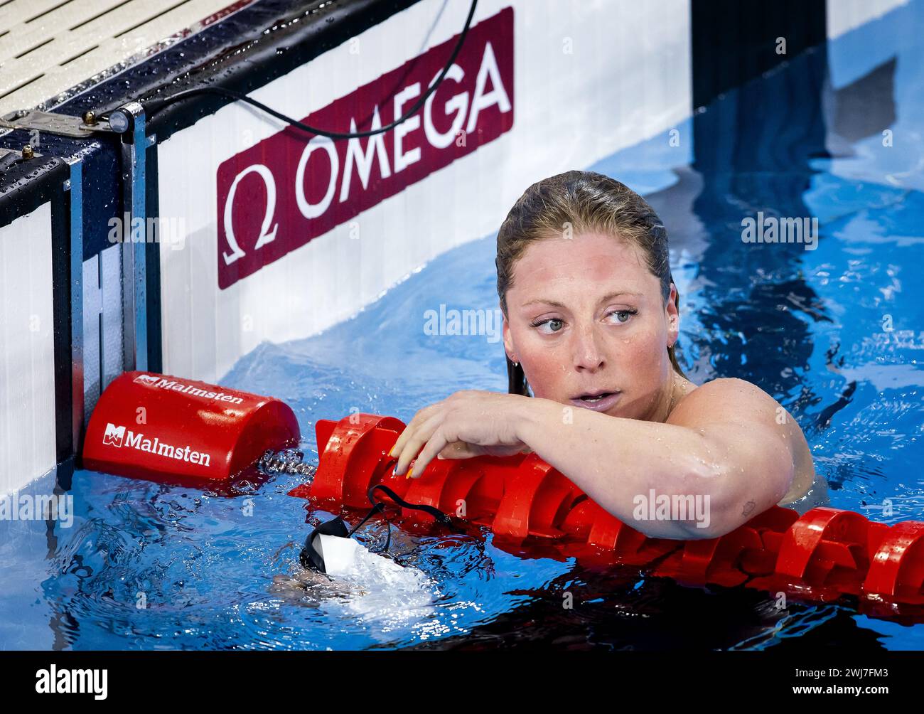 DOHA - Kira Toussaint after the women's 100 back final during the third ...