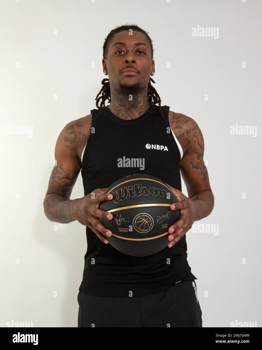 New Orleans Pelicans guard John Petty Jr. poses for a portrait on ...