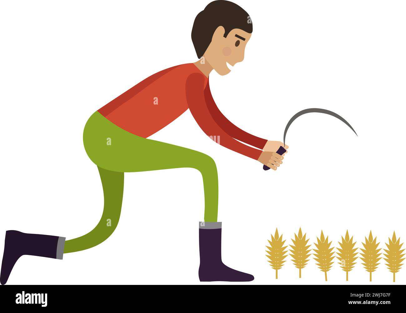 Farmer sickle hi-res stock photography and images - Alamy