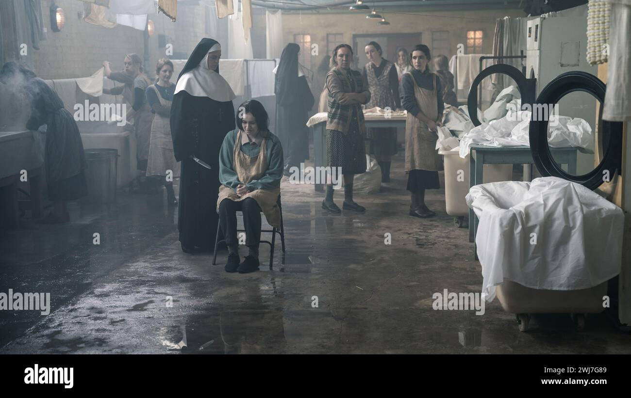 THE WOMAN IN THE WALL, from left: Aoibhinn McGinnity, Ciara Stell, Show Thyself', (Season 1, ep ...