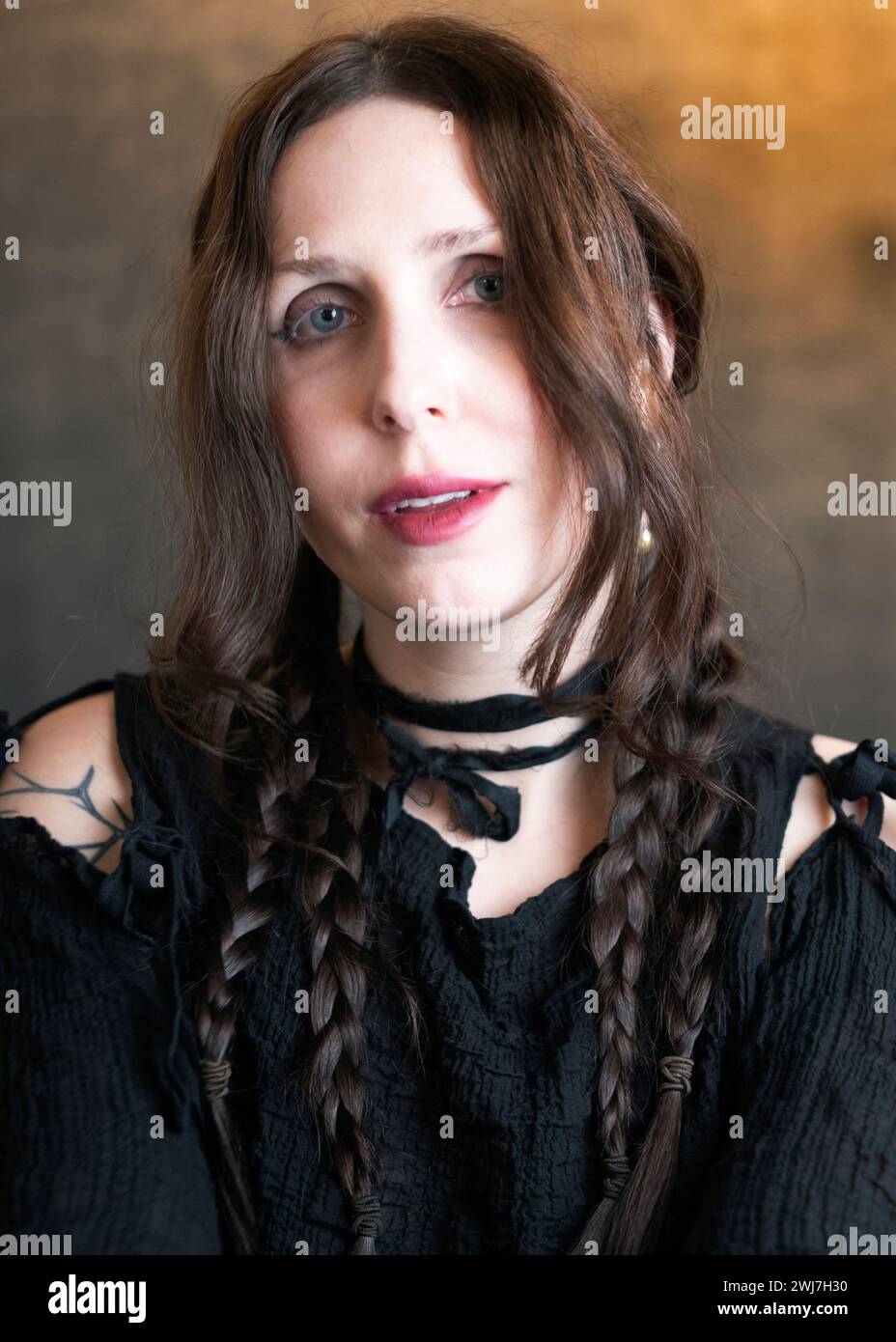 Chelsea Wolfe poses for a portrait in Los Angeles on Friday, Jan. 26 ...