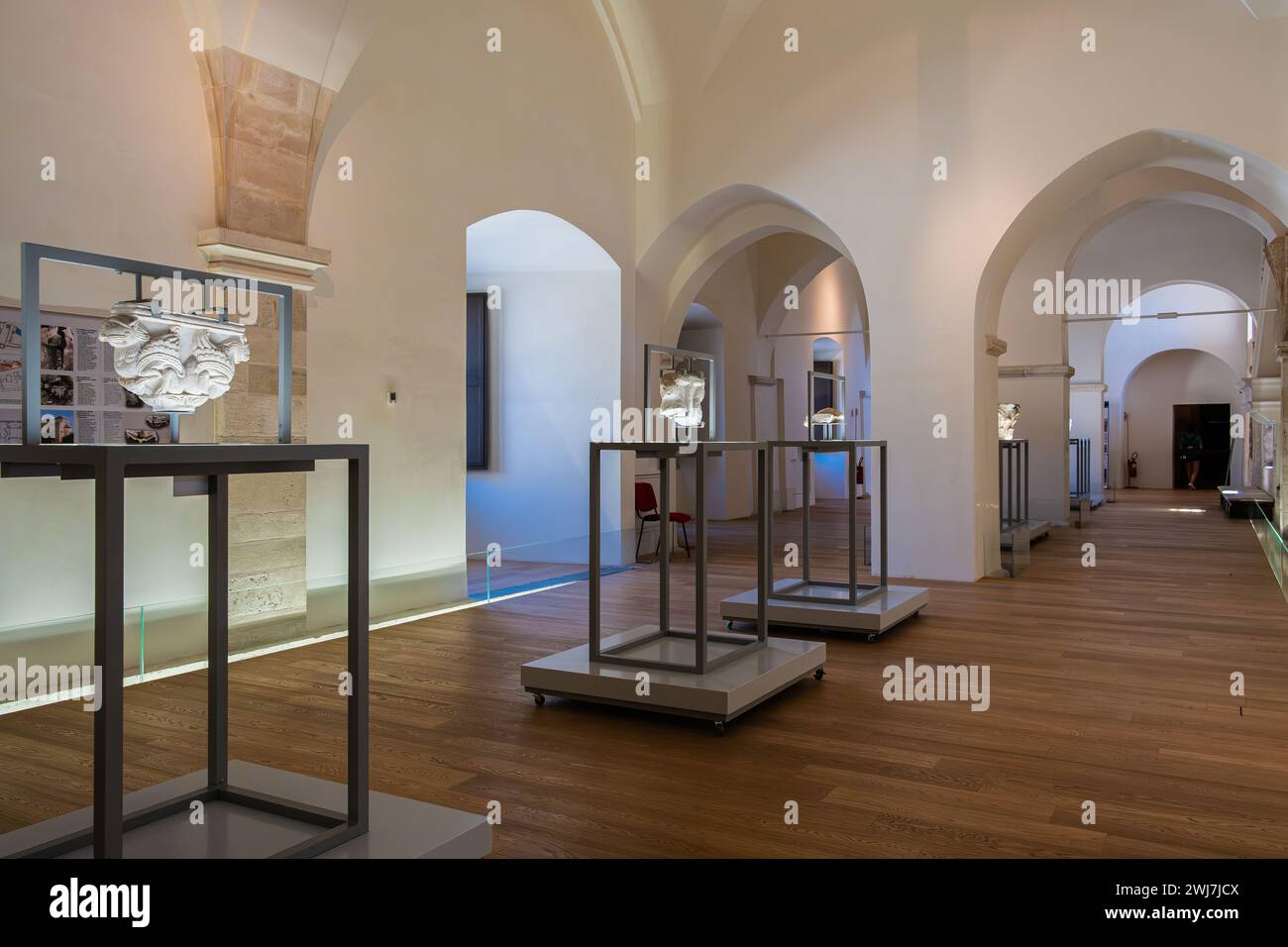 plaster cast gallery of the Norman Swabian Castle ( Castello Normanno ...