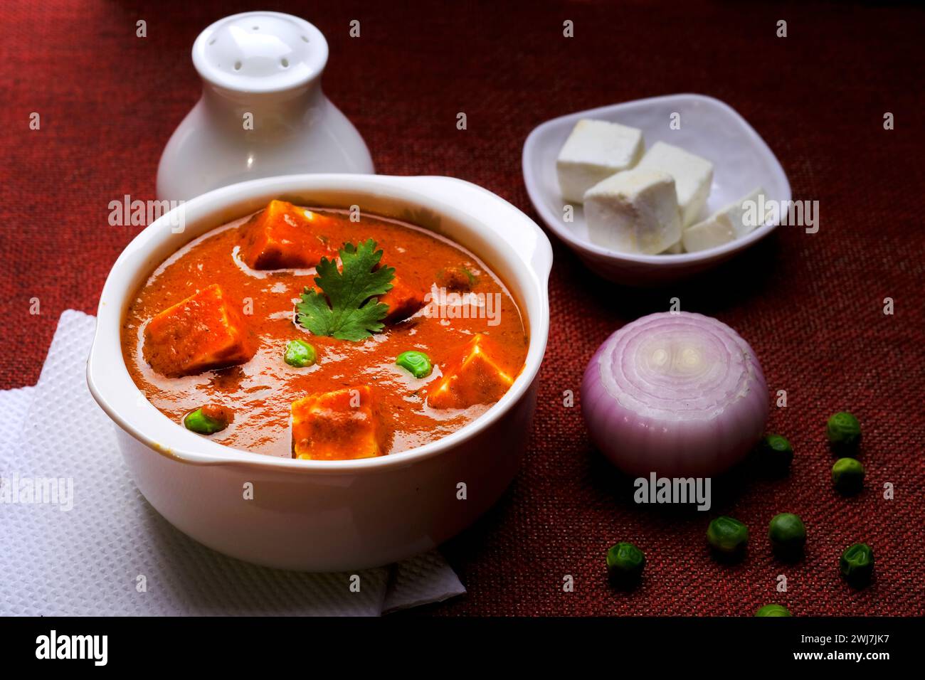 Paneer Butter Masala, served with or without roti and rice, popular ...