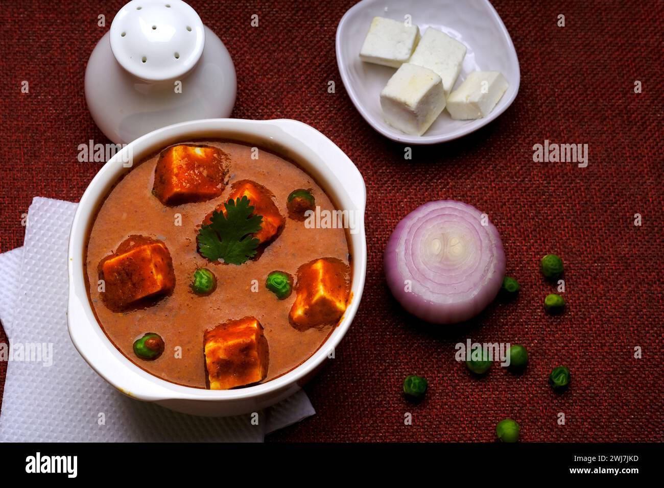 Paneer Butter Masala, served with or without roti and rice, popular ...