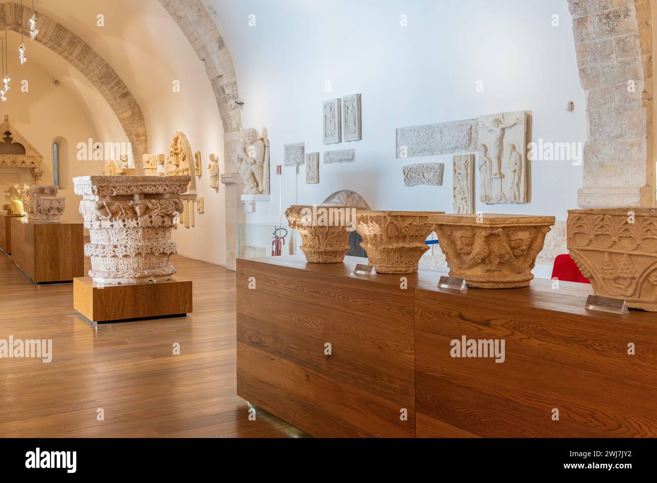 plaster cast gallery of the Norman Swabian Castle ( Castello Normanno ...