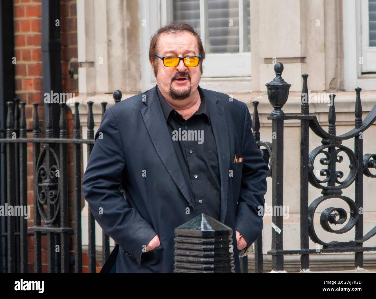 Pic shows: Pic shows: Steve Wright at BBC Radio studios in Central ...
