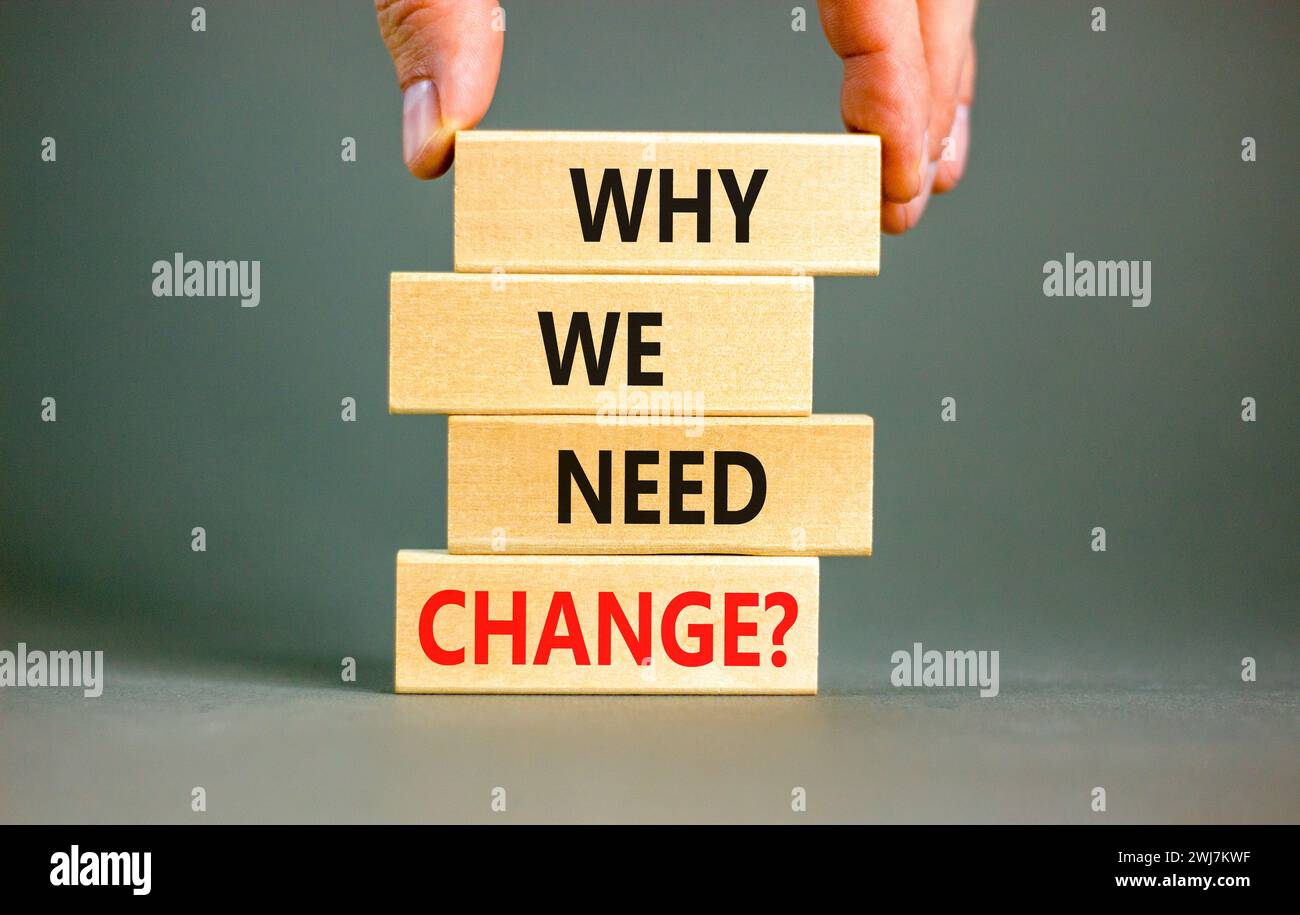 Why we need change symbol. Concept words Why we need change on ...
