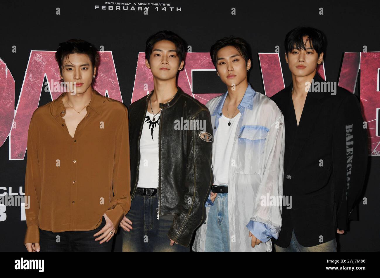 LOS ANGELES, CALIFORNIA - FEBRUARY 12: The Boyz attends the World ...