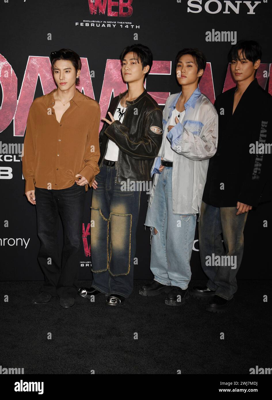LOS ANGELES, CALIFORNIA - FEBRUARY 12: The Boyz attends the World ...
