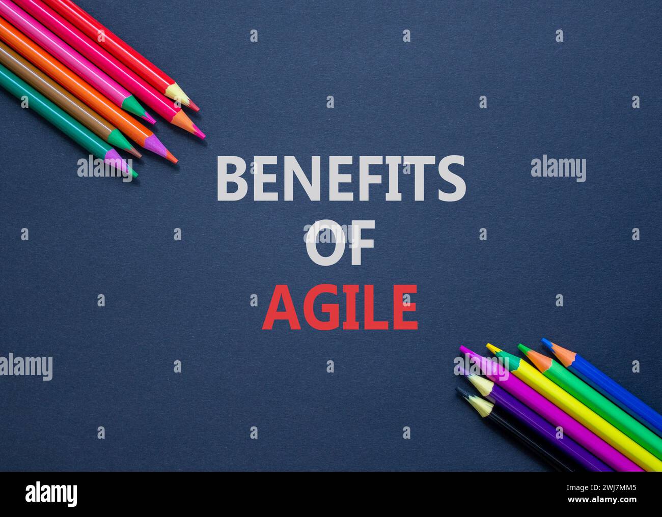 Benefits of agile symbol. Concept words Benefits of agile on beautiful ...