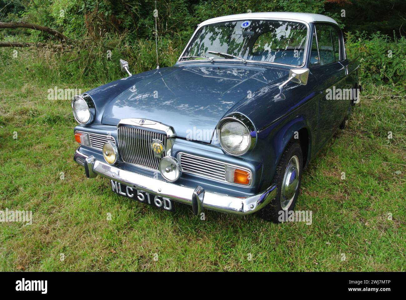 A 1966 Sunbeam Rapier parked on display at the 48th Historic Vehicle ...
