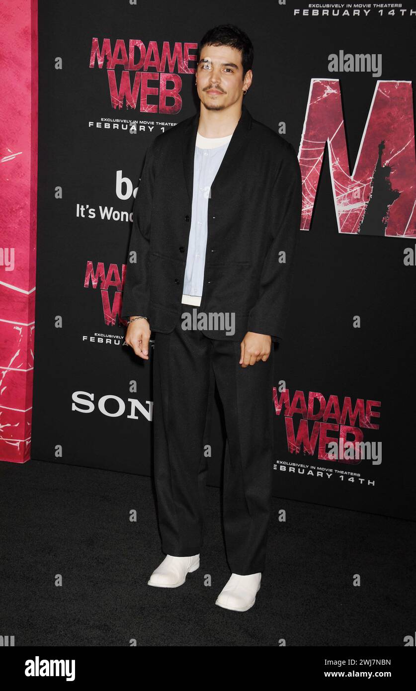 LOS ANGELES, CALIFORNIA - FEBRUARY 12: Aaron Dominguez attends the ...