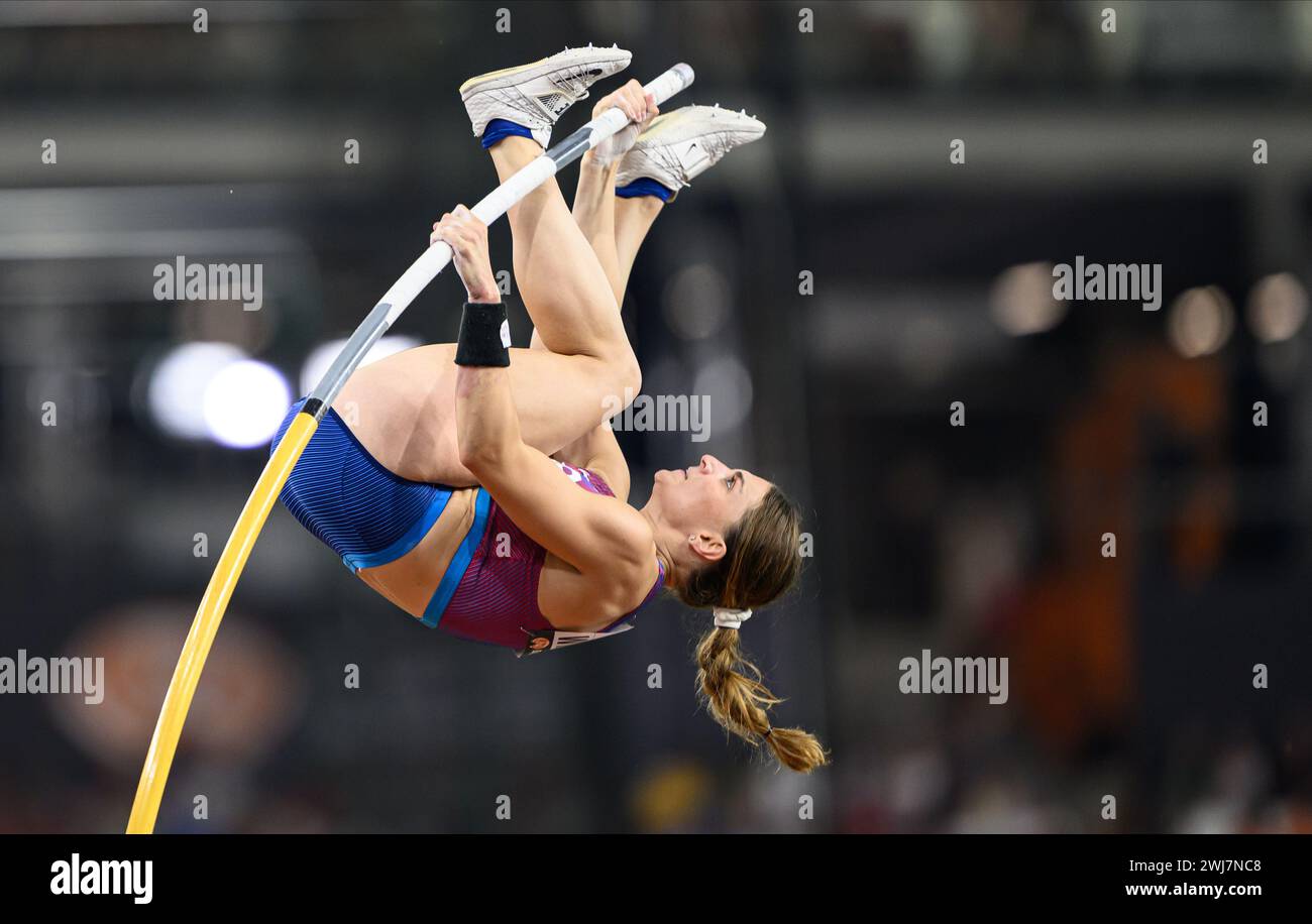 Bridget WILLIAMS participating in the Pole Vault at the World Athletics ...