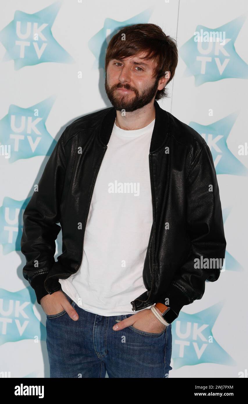 James Buckley from 'Zapped' on Dave arrives to the UKTC Live event at ...