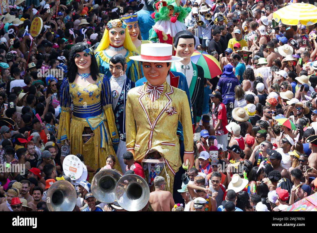 PE - OLINDA - 02/13/2024 - GIANT DOLLS PARADE AT OLINDA CARNIVAL 2024 ...