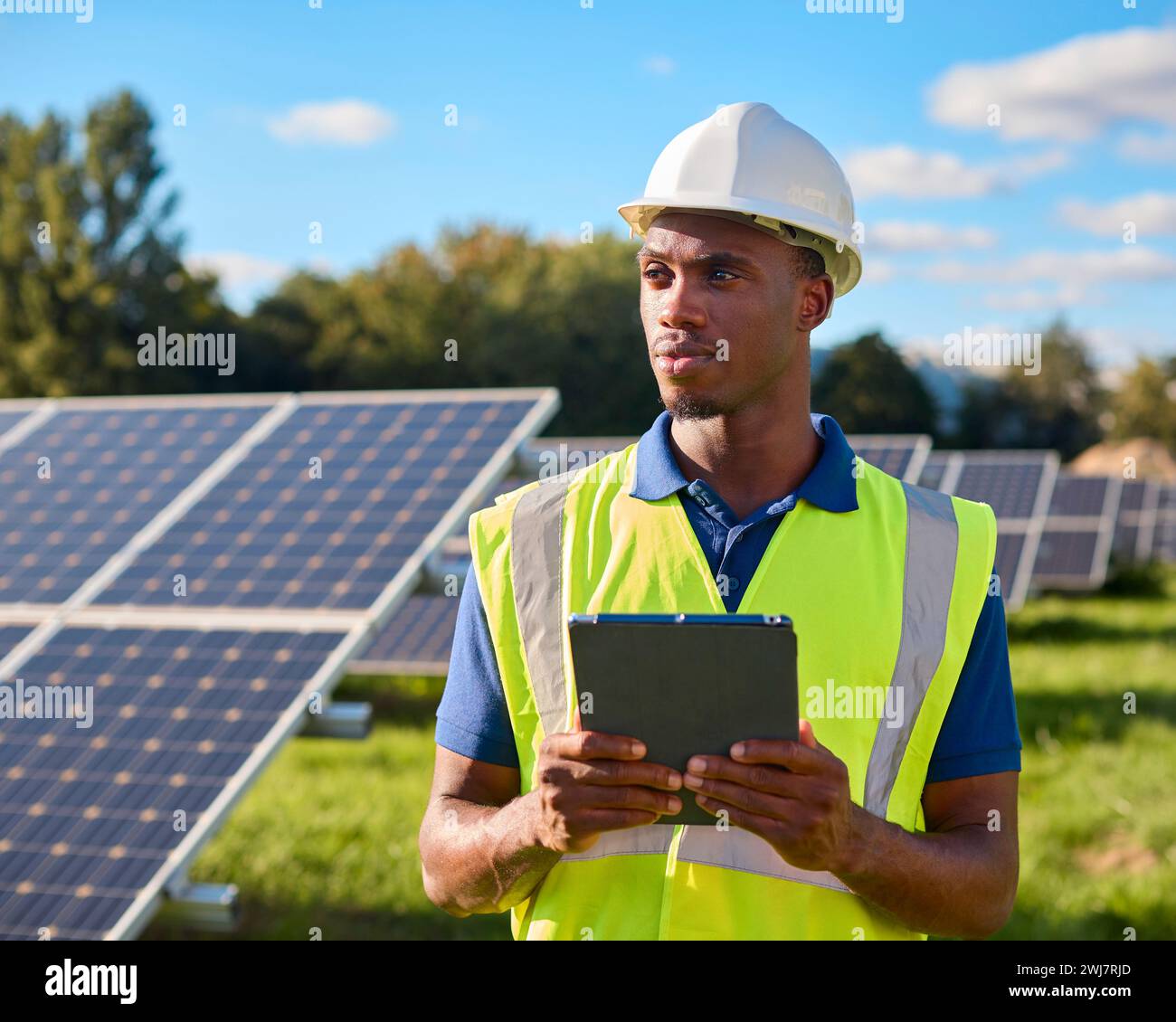 Solar panel inspection hi-res stock photography and images - Alamy