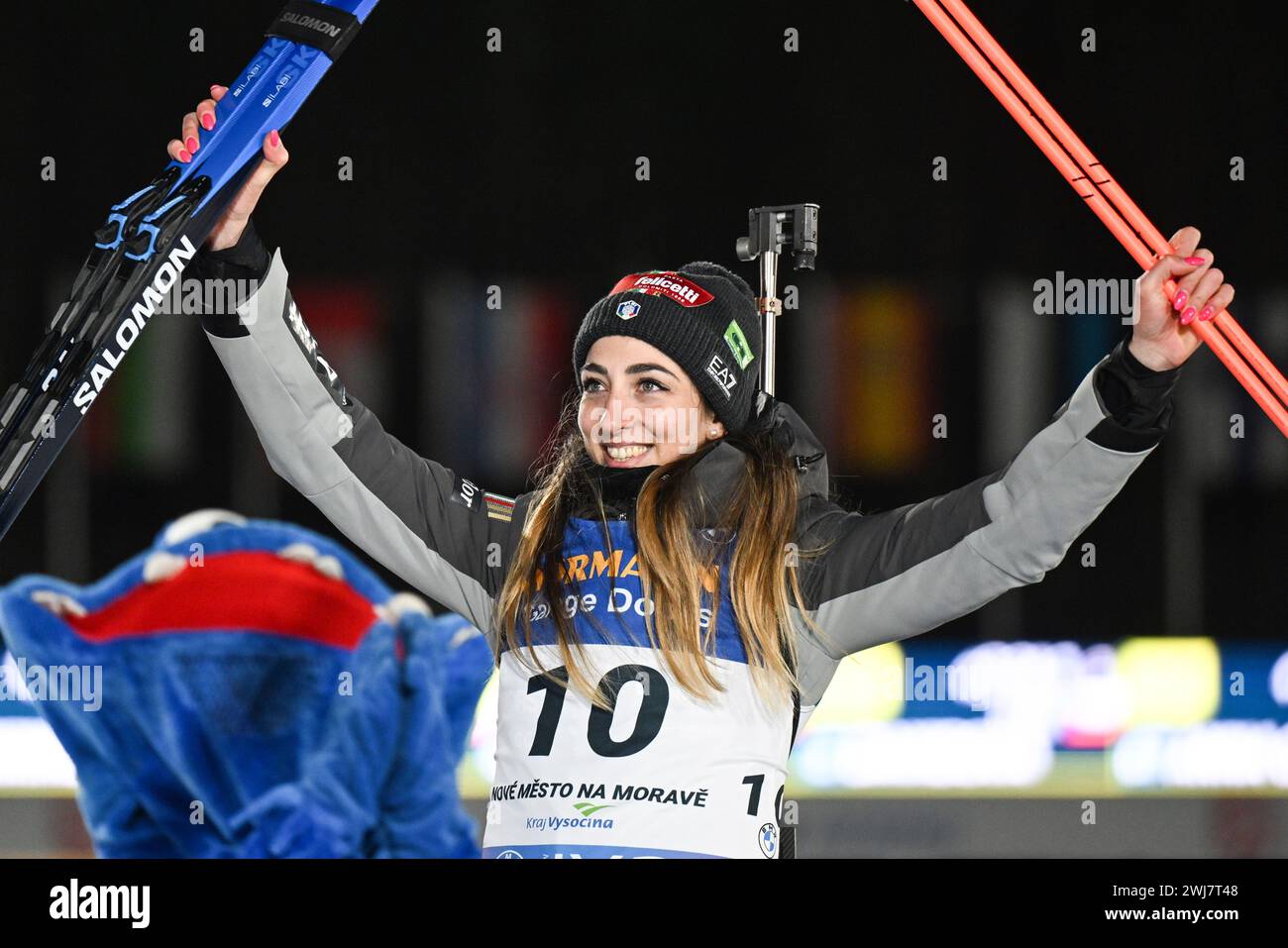 13 February 2024, Czech Republic, Nove Mesto Na Morave: Biathlon: World ...