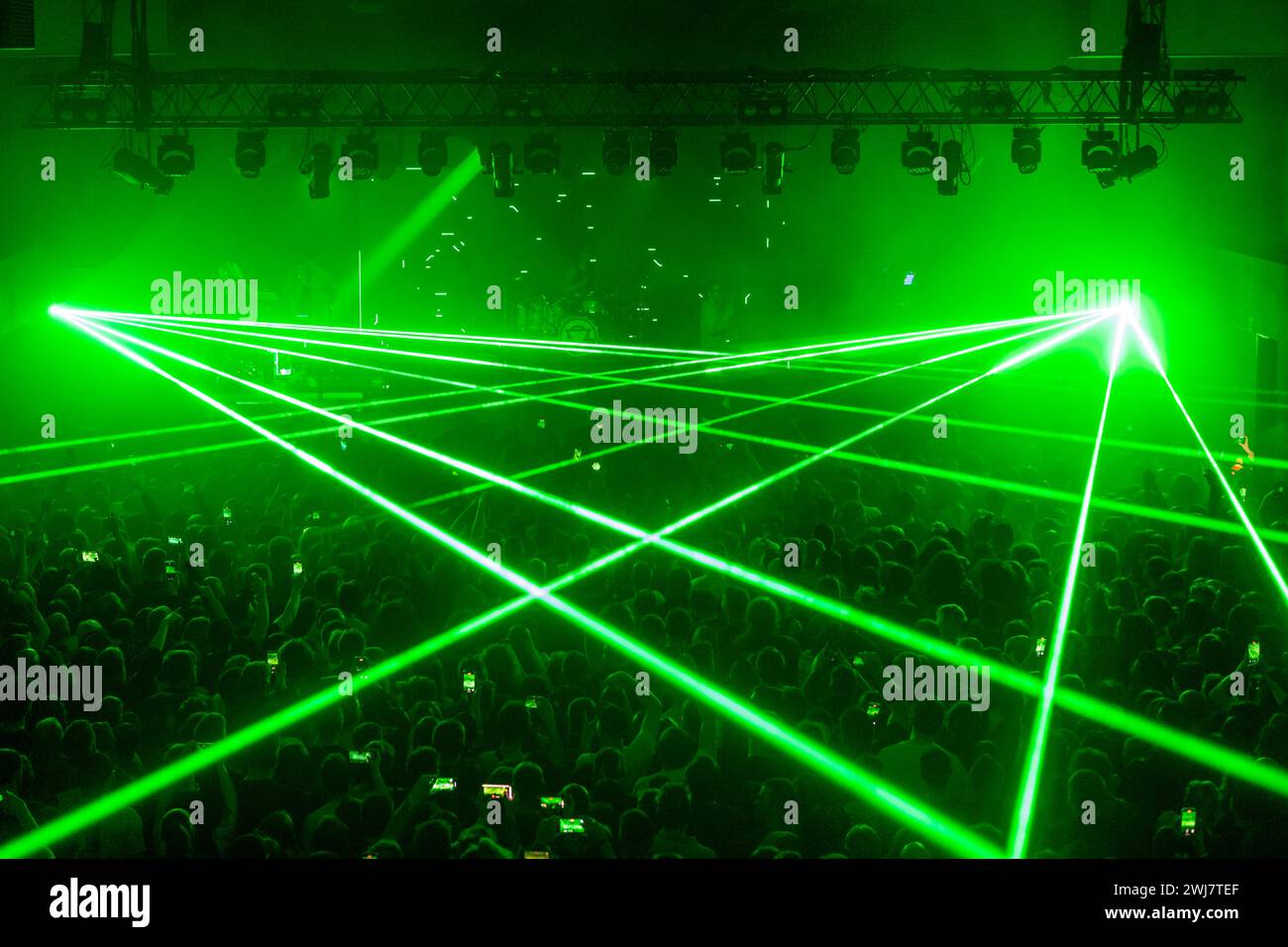 Edinburgh, UK. 12th Feb, 2024. Enter Shikari perform Live at the ...