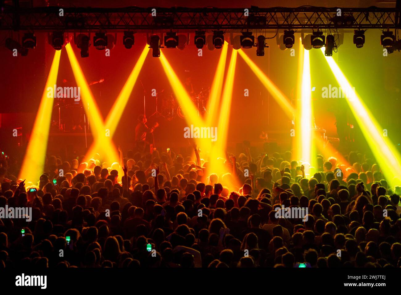 Edinburgh, UK. 12th Feb, 2024. Enter Shikari perform Live at the ...
