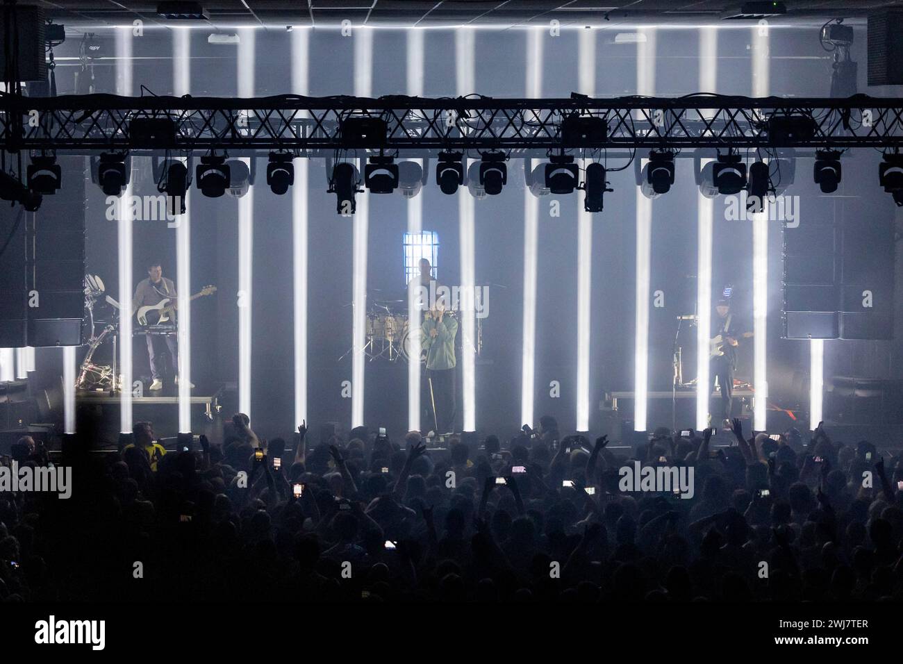 Edinburgh, UK. 12th Feb, 2024. Enter Shikari perform Live at the ...