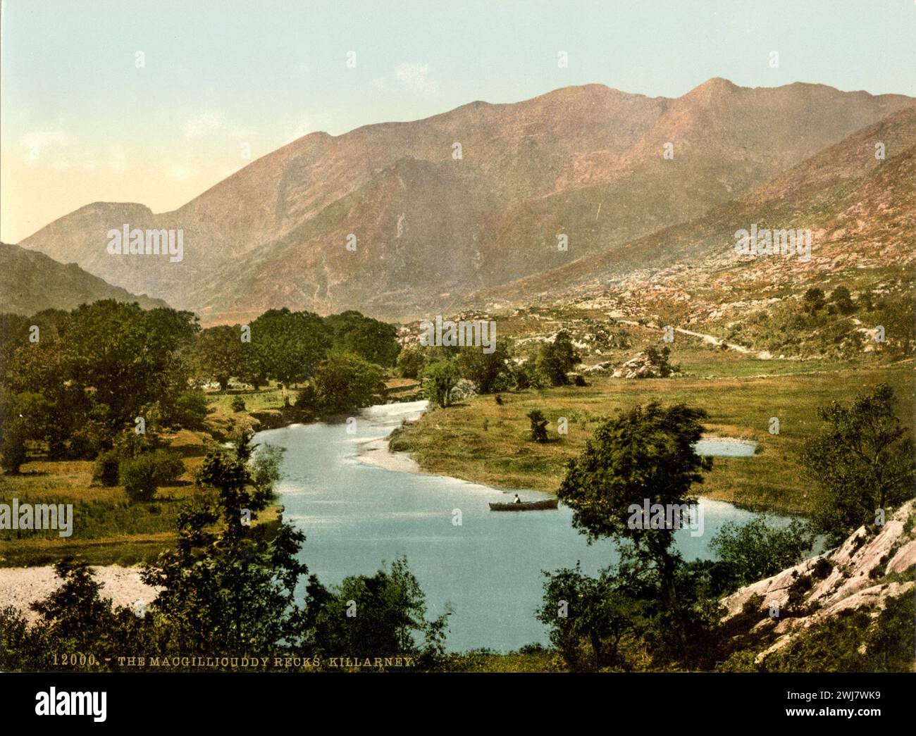 The Macgillicuddy Reeks, Killarney. County Kerry, Ireland. Mountains ...