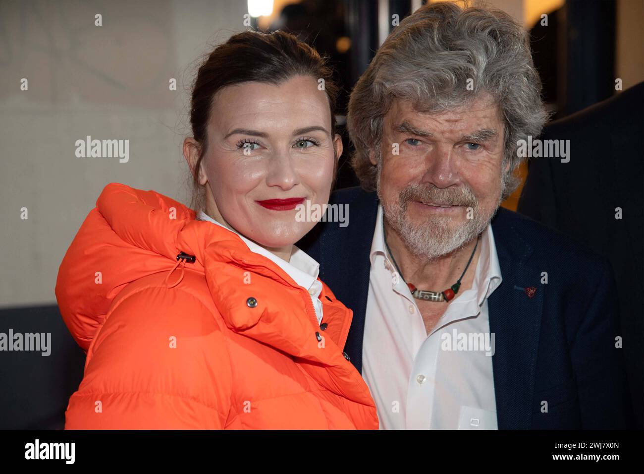 v.l. Diane MESSNER, Ehefrau von Reinhold Messner, Reinhold MESSNER ...