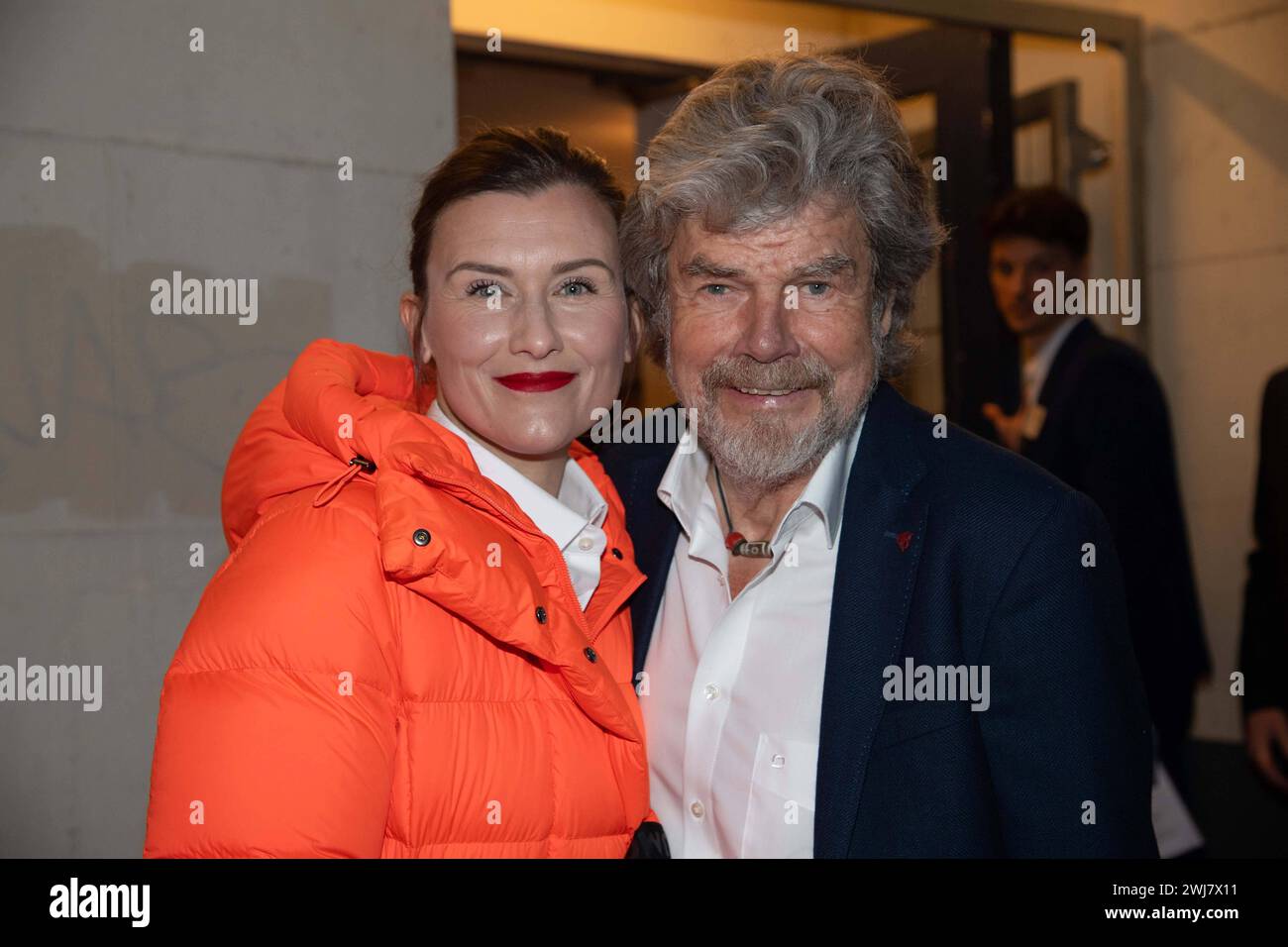 v.l. Diane MESSNER, Ehefrau von Reinhold Messner, Reinhold MESSNER ...