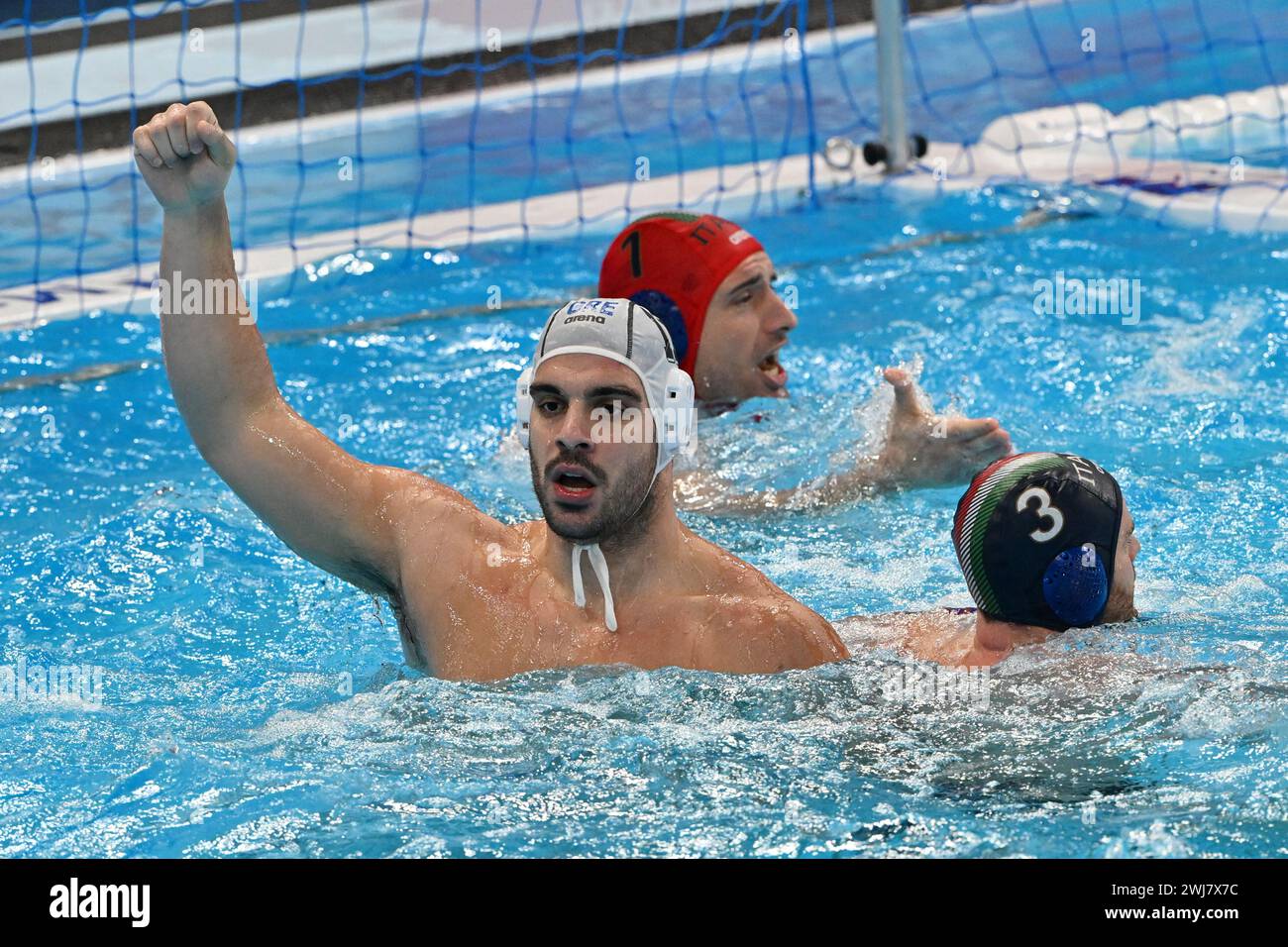 Doha, Qat. 13th Feb, 2024. NIKOLAIDIS Dimitrios team Greece during ...