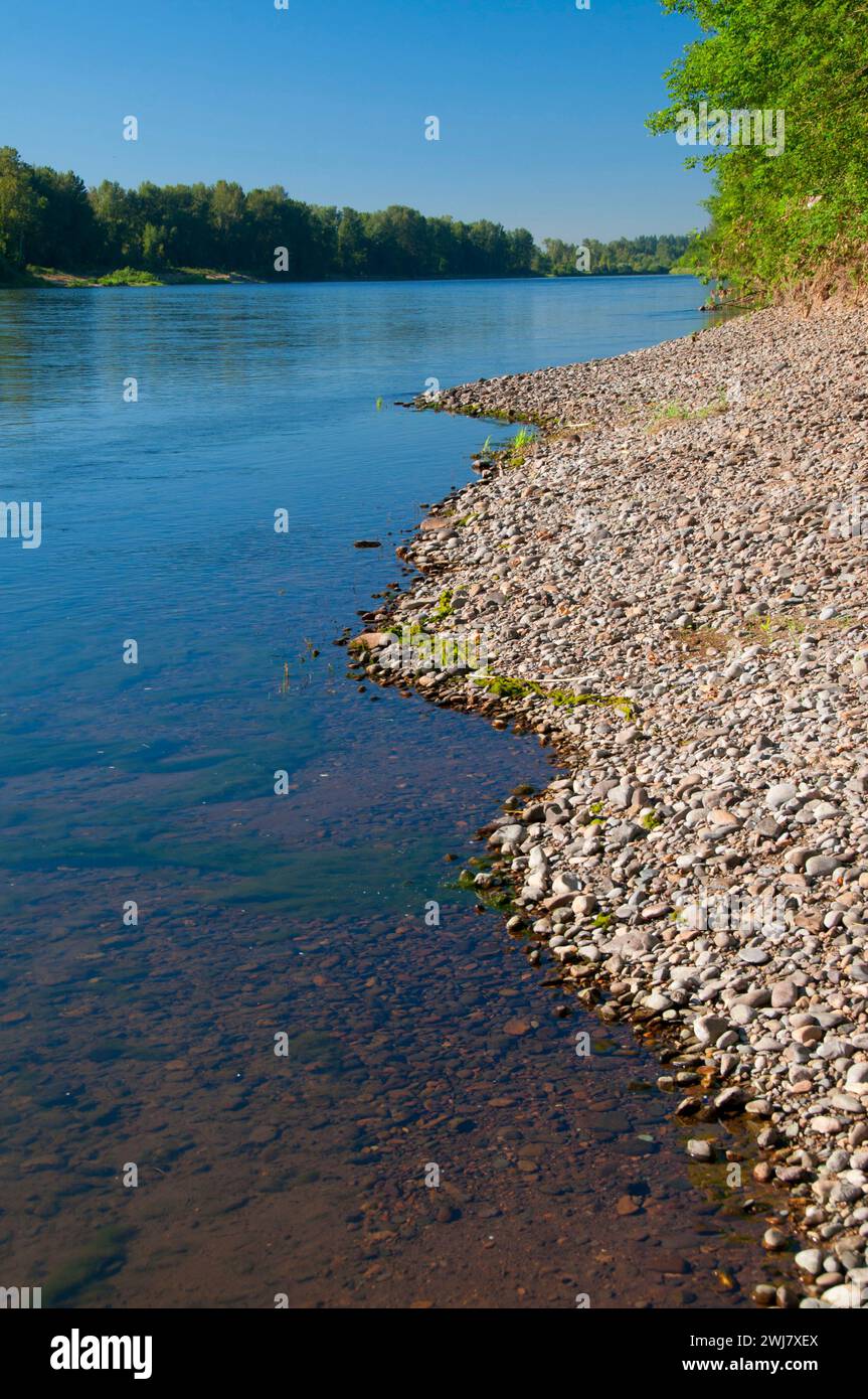 Willamette River, Willamette River Greenway, Marion County, Oregon ...