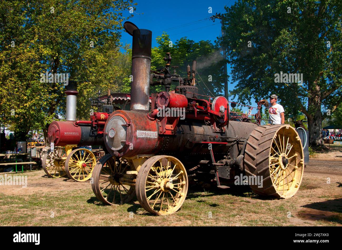 Steam tractors, Great Oregon Steam-Up, Antique Powerland, Brooks ...