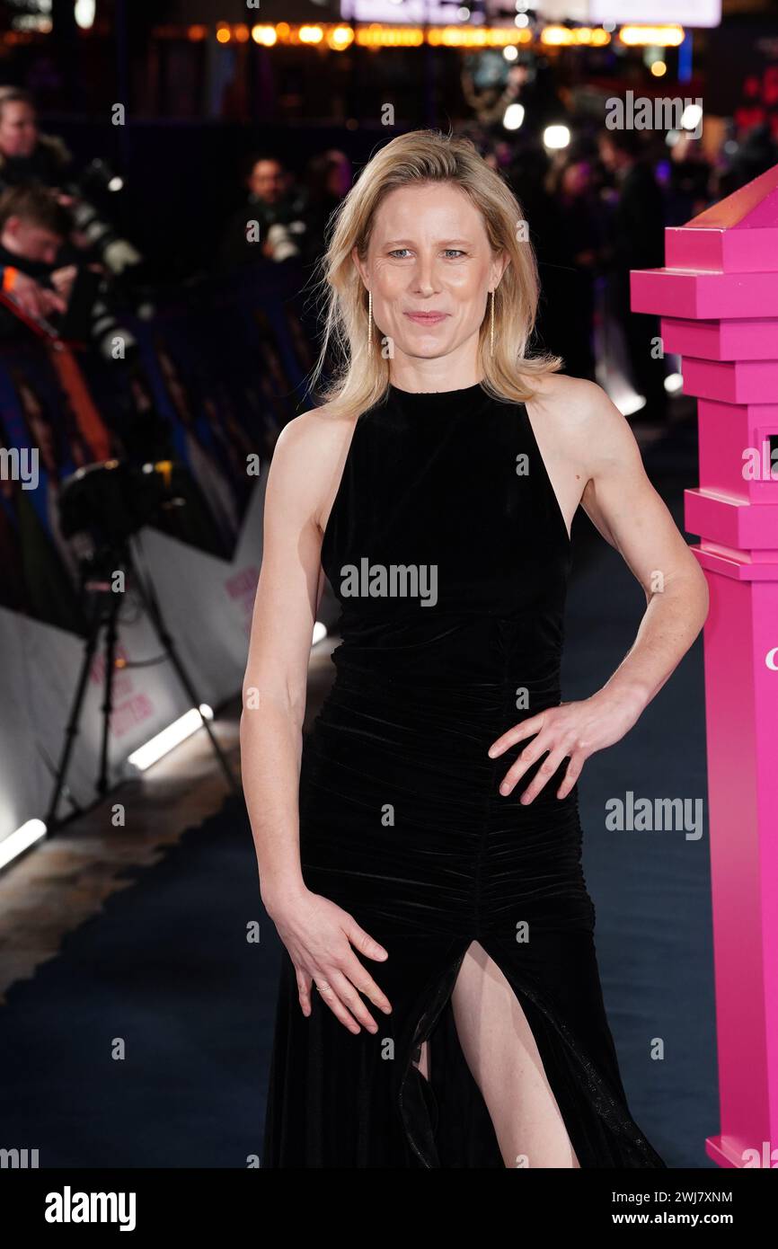 Thea Sharrock attends the European premiere of Wicked Little Letters at ...