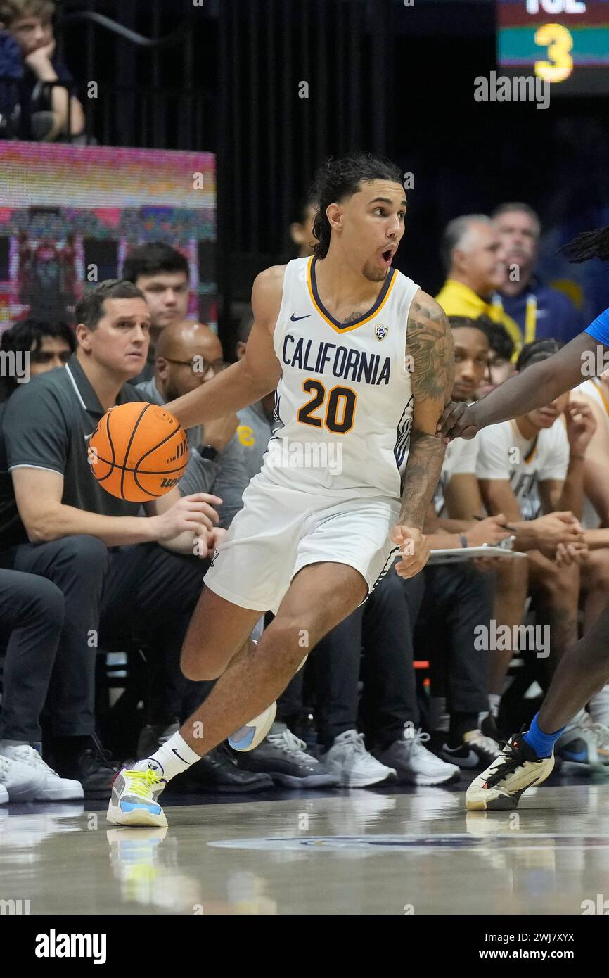 California guard Jaylon Tyson during an NCAA college basketball game ...