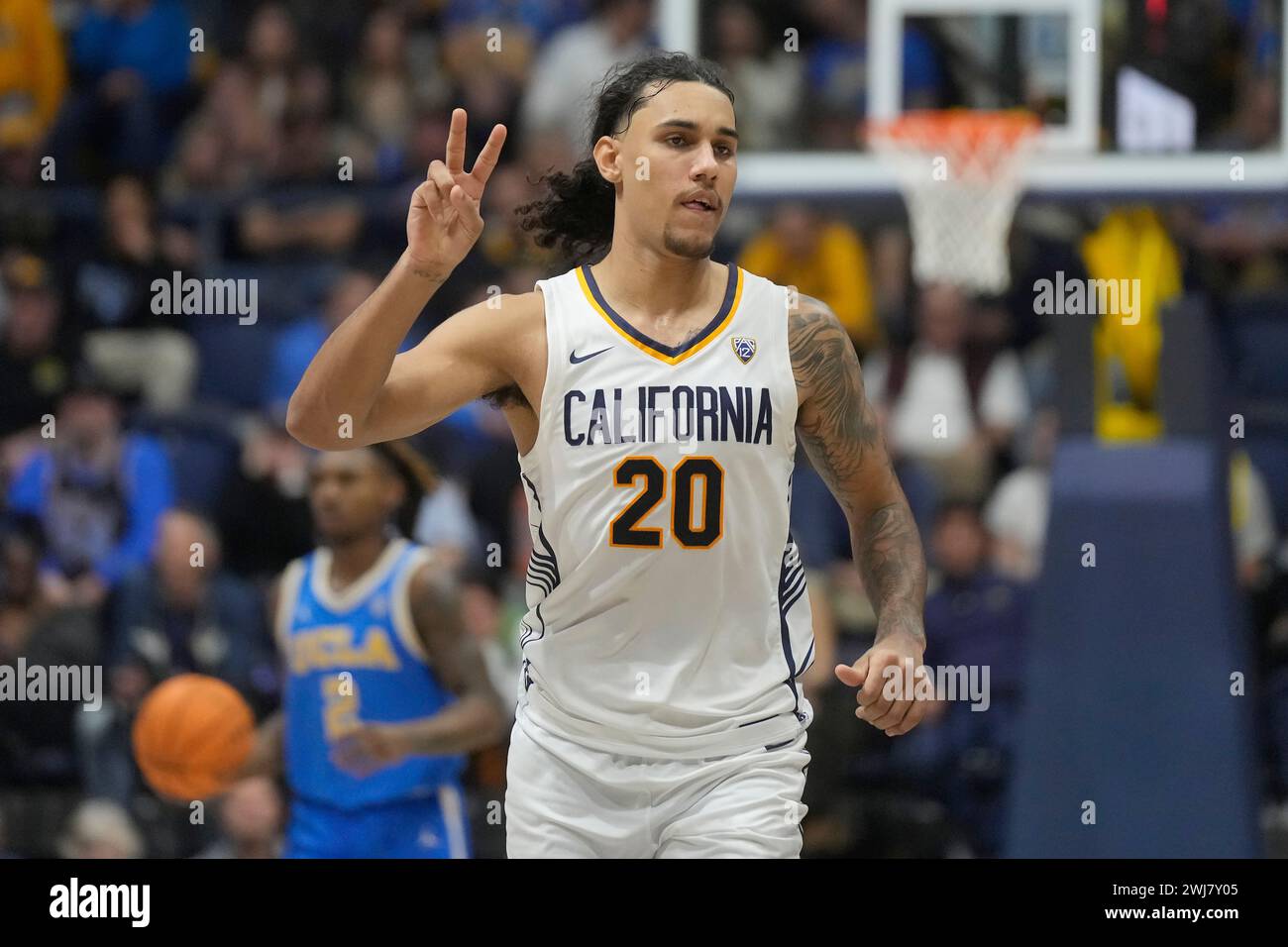California guard Jaylon Tyson during an NCAA college basketball game ...