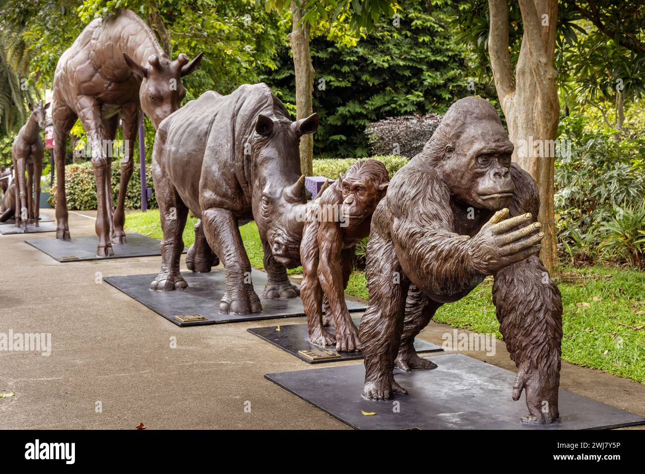 Love The Last March at Gardens By The Bay in Singapore. The longest ...