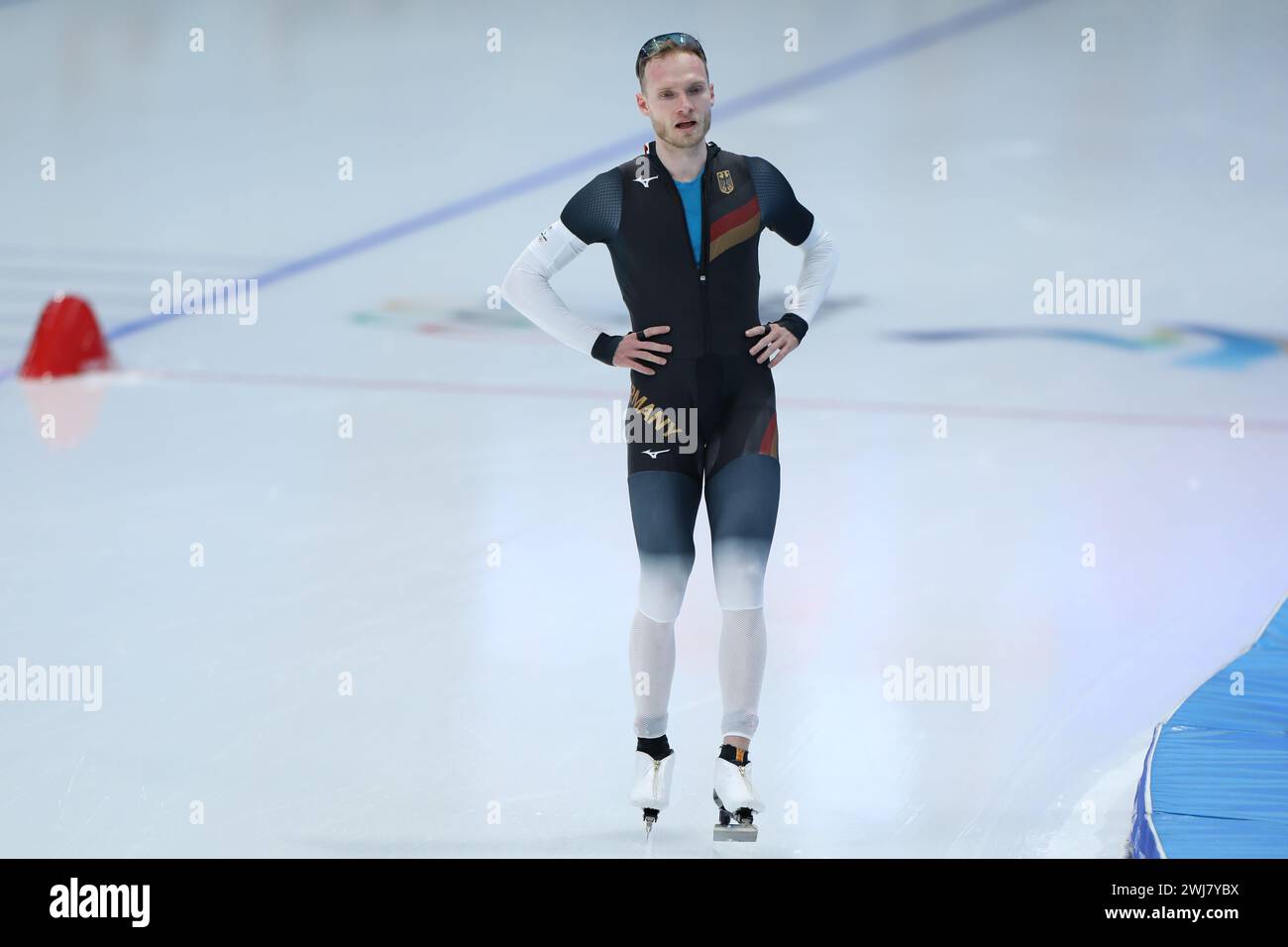 FEB 6, 2022 - Beijing, China: Patrick Beckert of Team Germany competes ...