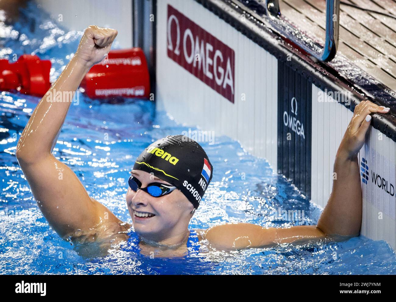 DOHA - Tes Schouten after the final 100 school women during the third ...