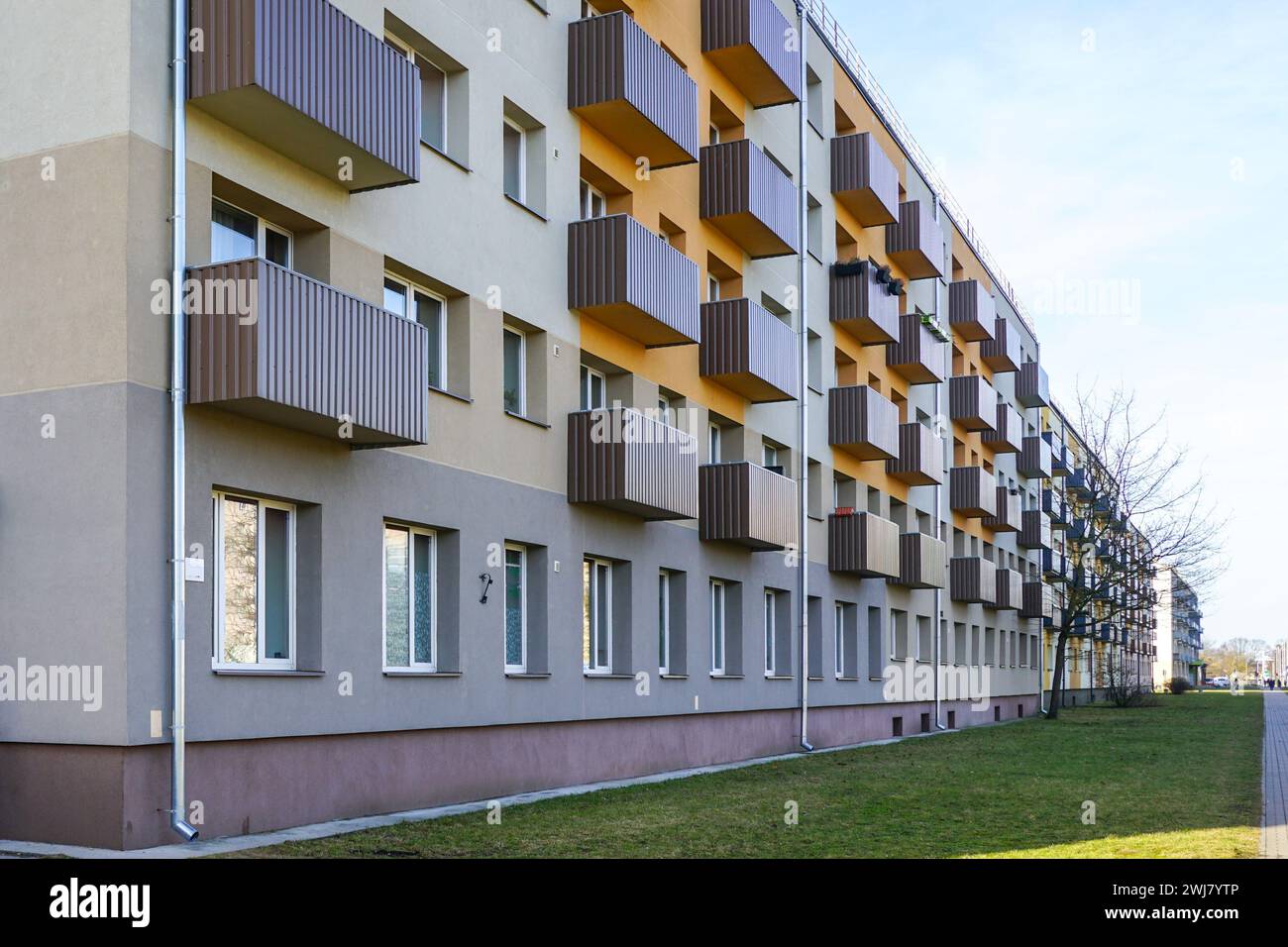 Colorful housing 1970s hi-res stock photography and images - Alamy
