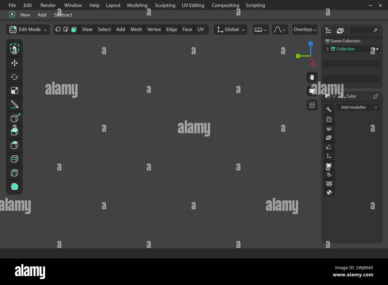 Graphic design application panel. Digital program for drawing toolbar ...