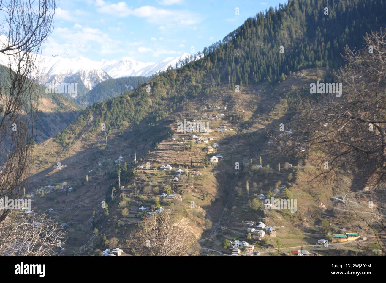 Early Spring Weather in Hilly Areas of pakistan Stock Photo - Alamy