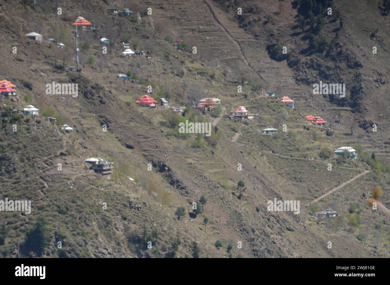 Early Spring Weather in Hilly Areas of pakistan Stock Photo - Alamy