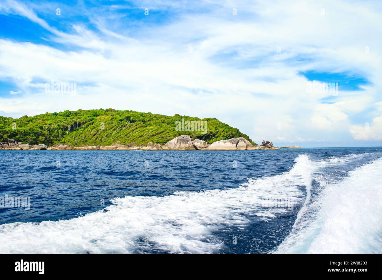 Beautiful landscape of the Similan Islands in Thailand - most famous ...