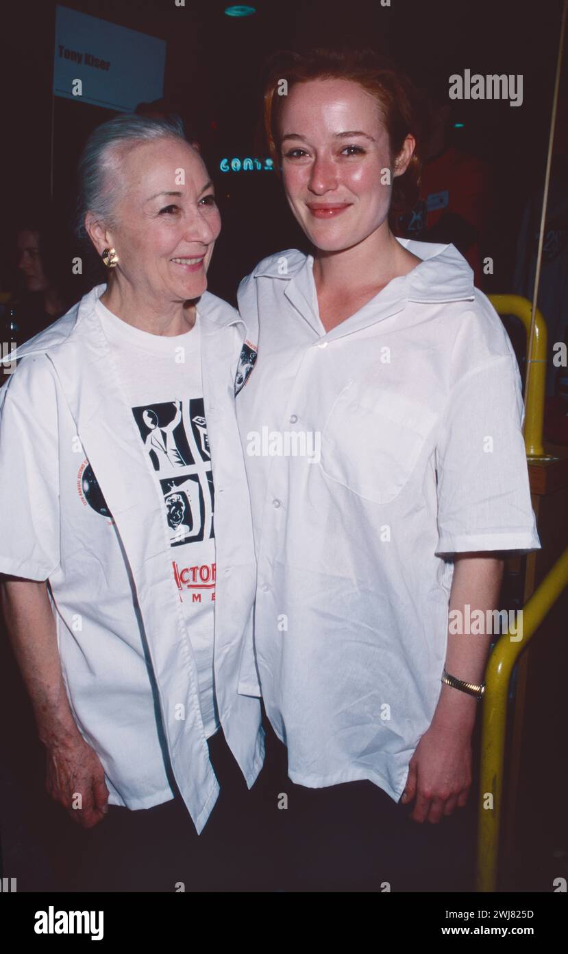 Rosemary Harris and Jennifer Ehle attend the 13th Annual Second Stage ...